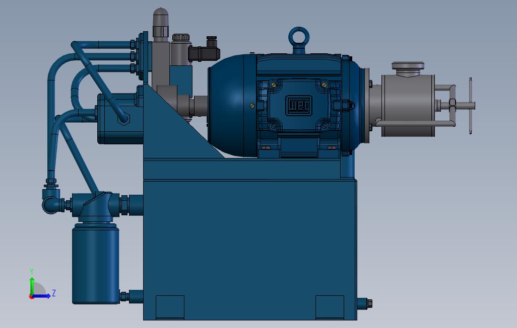 2CY系列齿轮润滑泵_SOLIDWORKS 2013_模型图纸免费下载 – 懒石网