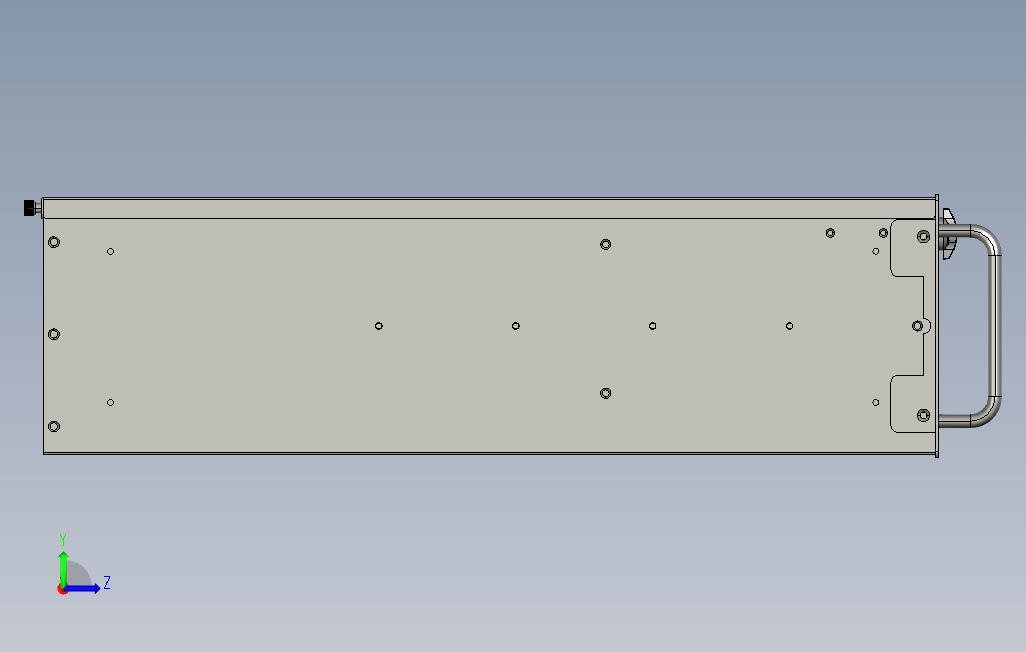 4U结构_PROE_模型图纸免费下载 – 懒石网