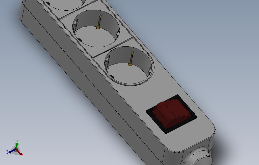 Solidworks创意插座solidworks 2011模型图纸免费下载 懒石网