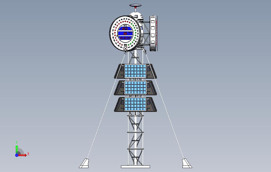 Solidworks月球时钟solidworks 2011模型图纸免费下载 懒石网