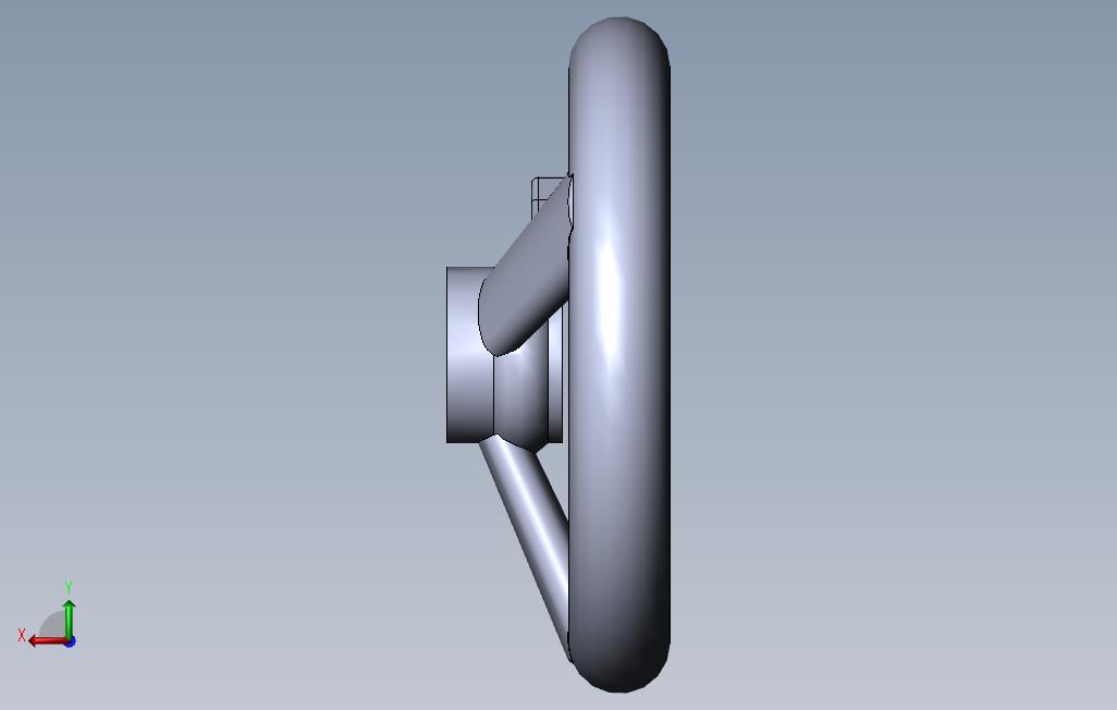 手轮solidworks 2013模型图纸免费下载 懒石网