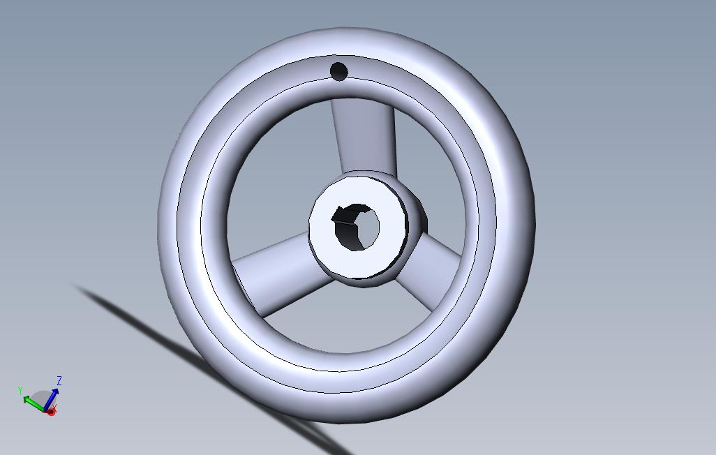 手轮solidworks 2013模型图纸免费下载 懒石网