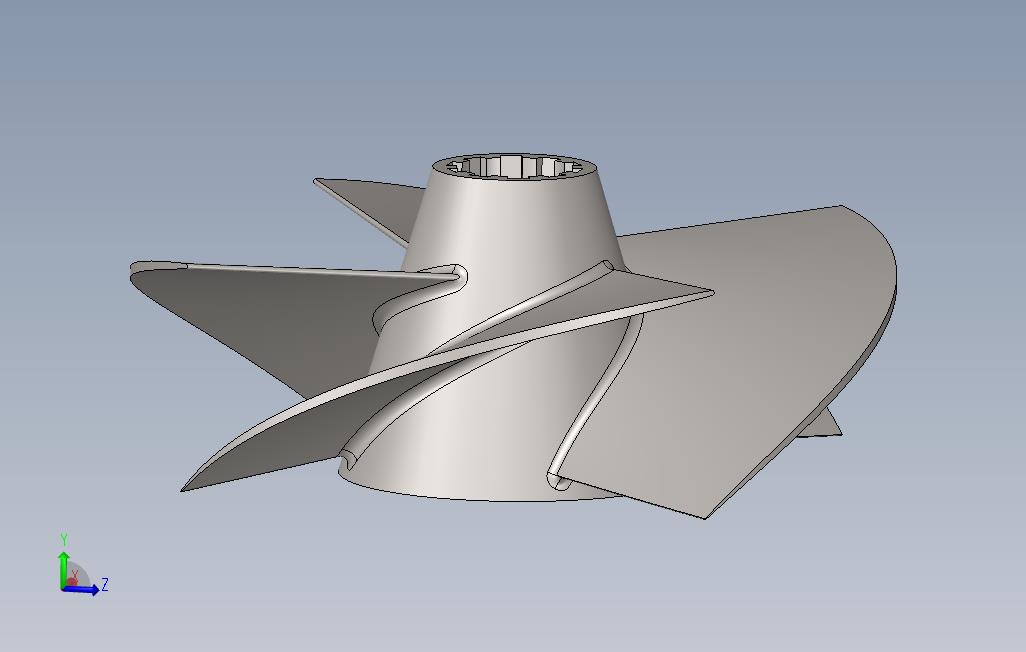 汽轮叶片solidworks 2012模型图纸免费下载 懒石网