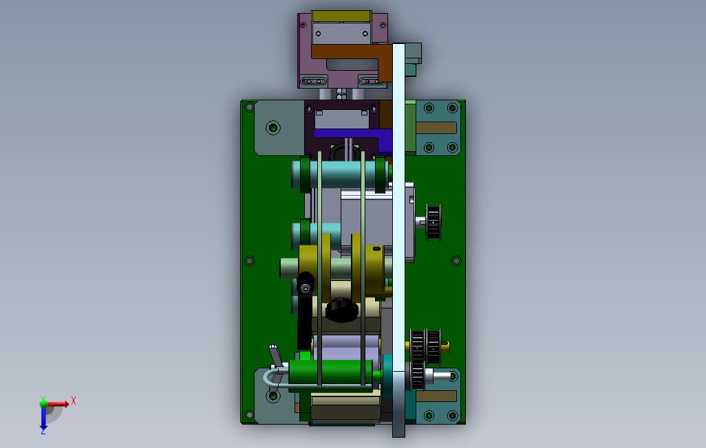 贴标机我贴贴贴 Solidworks 2012 模型图纸免费下载 懒石网