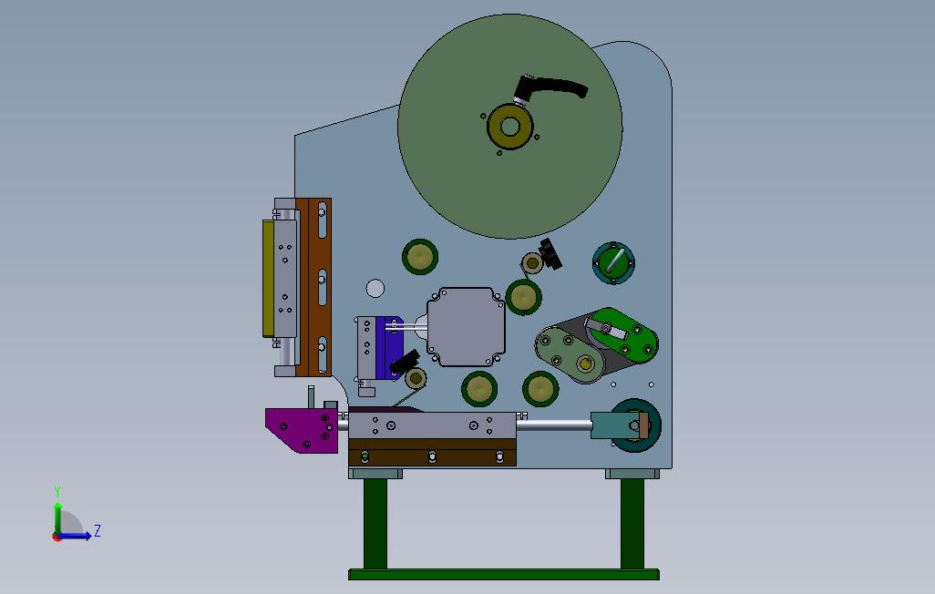 贴标机我贴贴贴 Solidworks 2012 模型图纸免费下载 懒石网