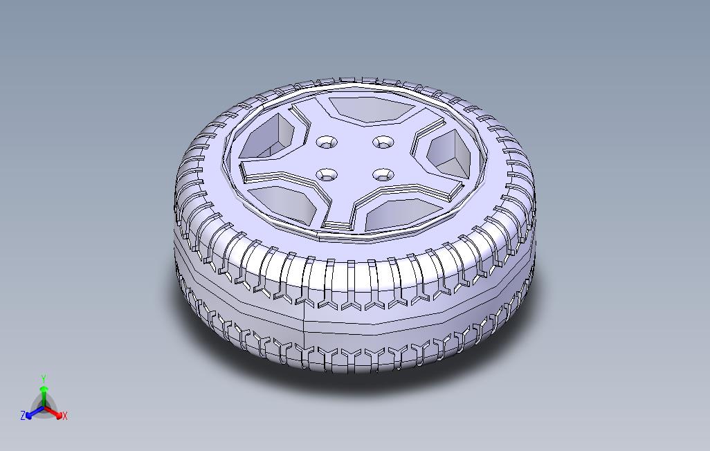 1汽车轮胎3d模型_CATIA_模型图纸免费下载 – 懒石网