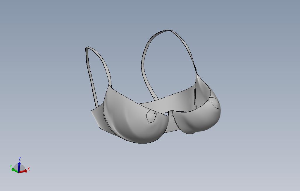 34D胸罩_SOLIDWORKS 2011_模型图纸免费下载 – 懒石网