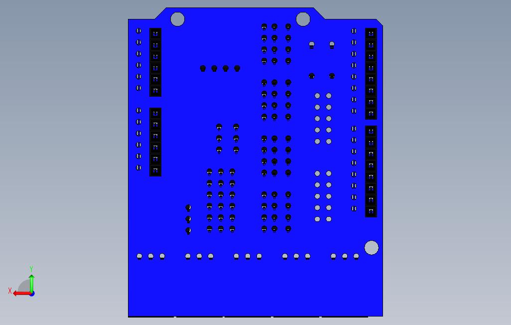 Arduino传感器扩展板__模型图纸免费下载 – 懒石网