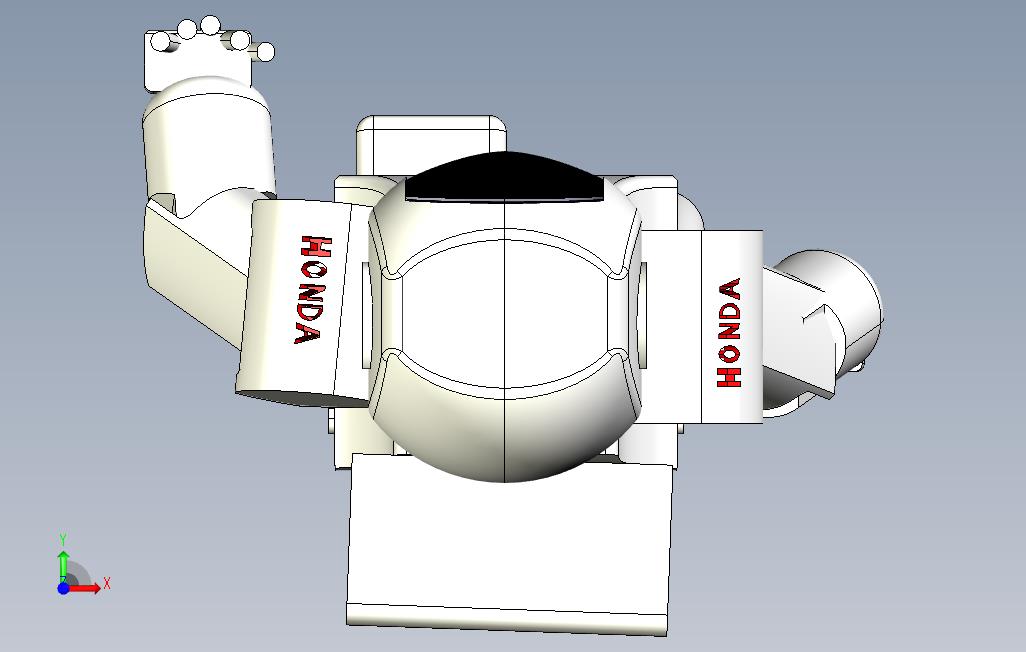 ASIMO机器人_STEP_模型图纸免费下载 – 懒石网