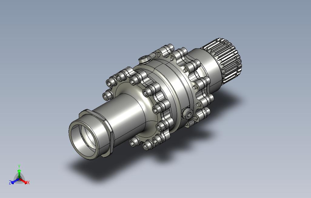 FSAE专用drexler德雷克斯勒差速器_STEP_模型图纸免费下载 – 懒石网