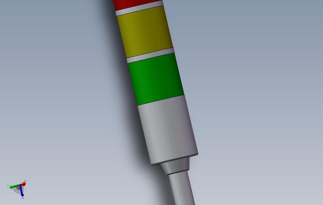Led警示灯solidworks 2012模型图纸免费下载 懒石网