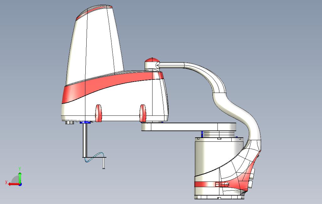 SCARA机器人_IGES_模型图纸免费下载 – 懒石网