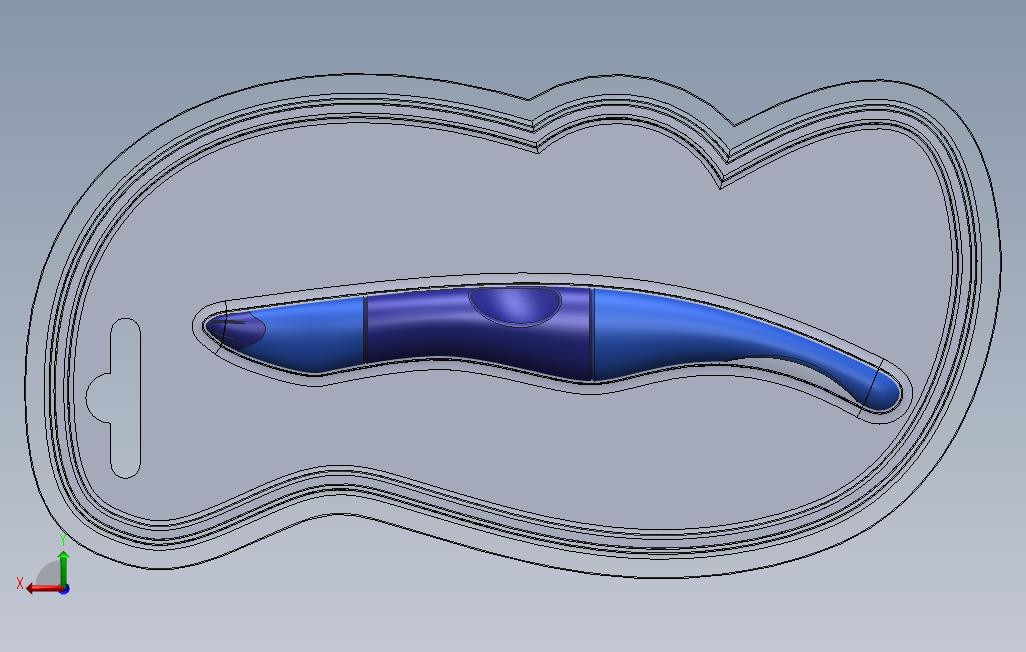 Solidworks笔和吸塑包装solidworks 2012模型图纸免费下载 懒石网