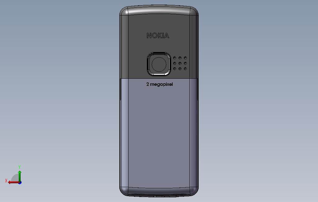 solidworks诺基亚63手机模型_SOLIDWORKS 2007_模型图纸免费下载 – 懒石网