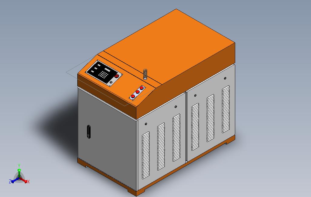 全自动焊接机主体设计solidworks 2012模型图纸免费下载 懒石网