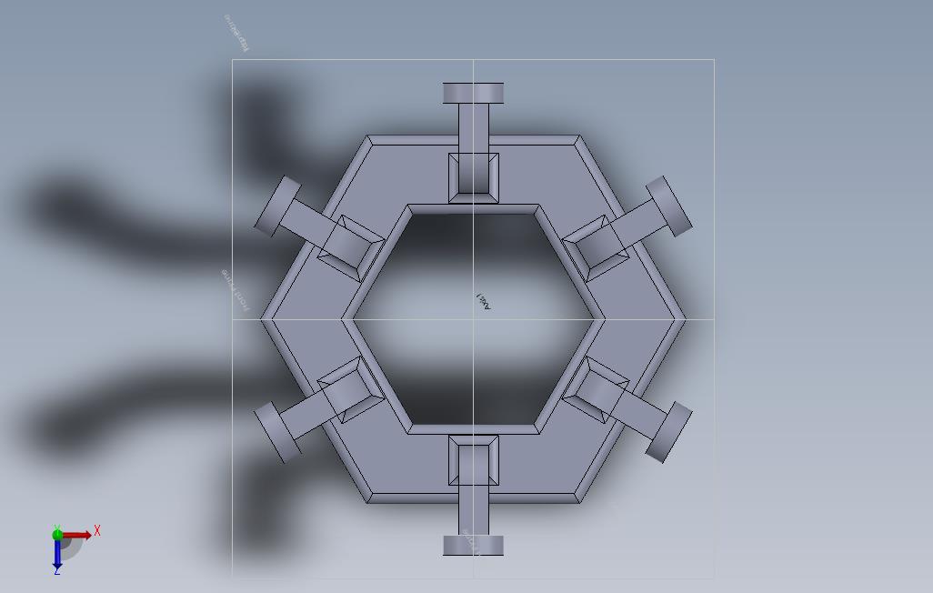 六角形齿轮链solidworks 2013模型图纸免费下载 懒石网