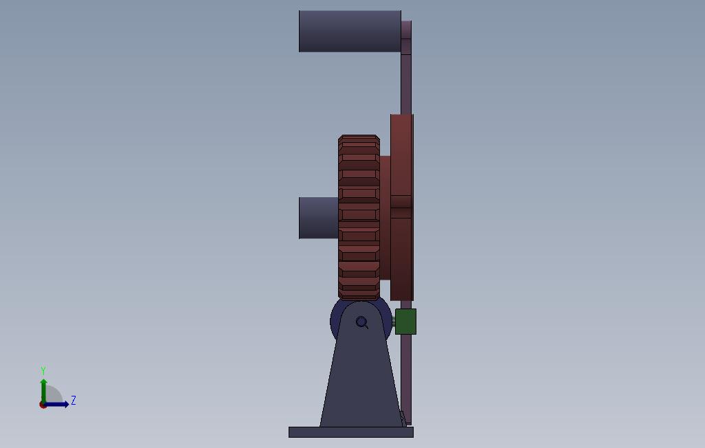 凸轮控制离合器间歇机构 Solidworks 2012 模型图纸免费下载 懒石网
