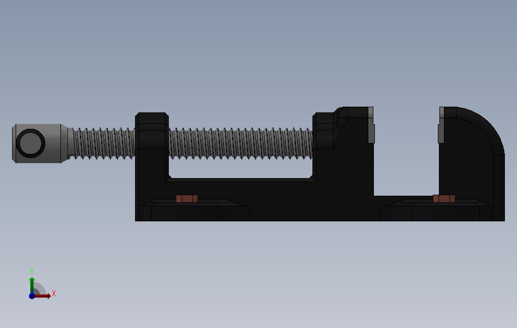 台钳solidworks 2010模型图纸免费下载 懒石网