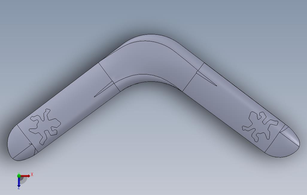 回飞镖solidworks 2012模型图纸免费下载 懒石网