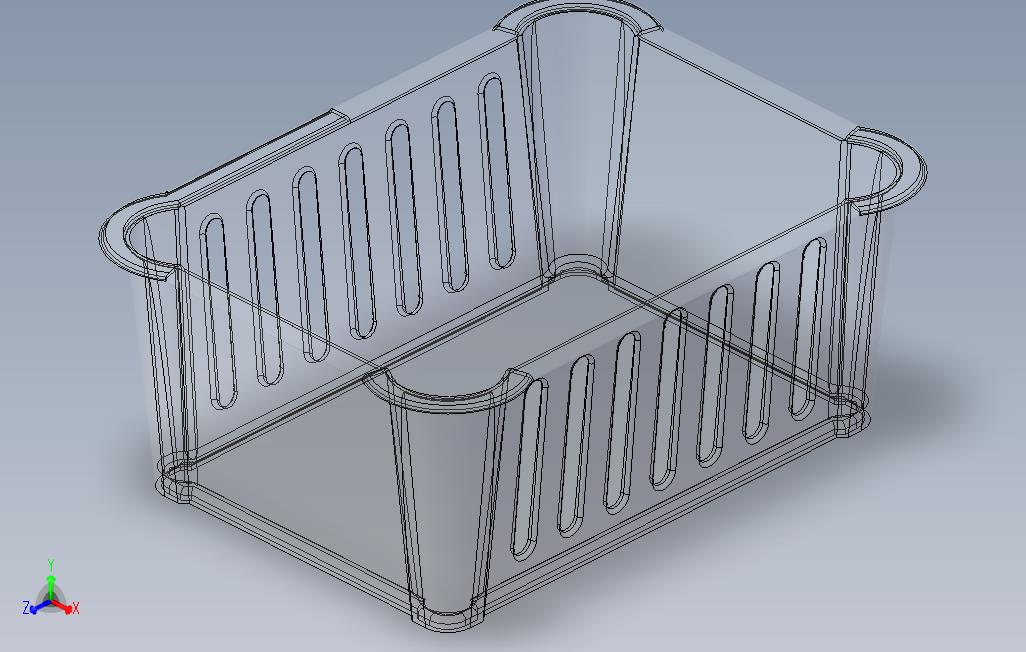 塑料容器3d模型solidworks 2012模型图纸免费下载 懒石网