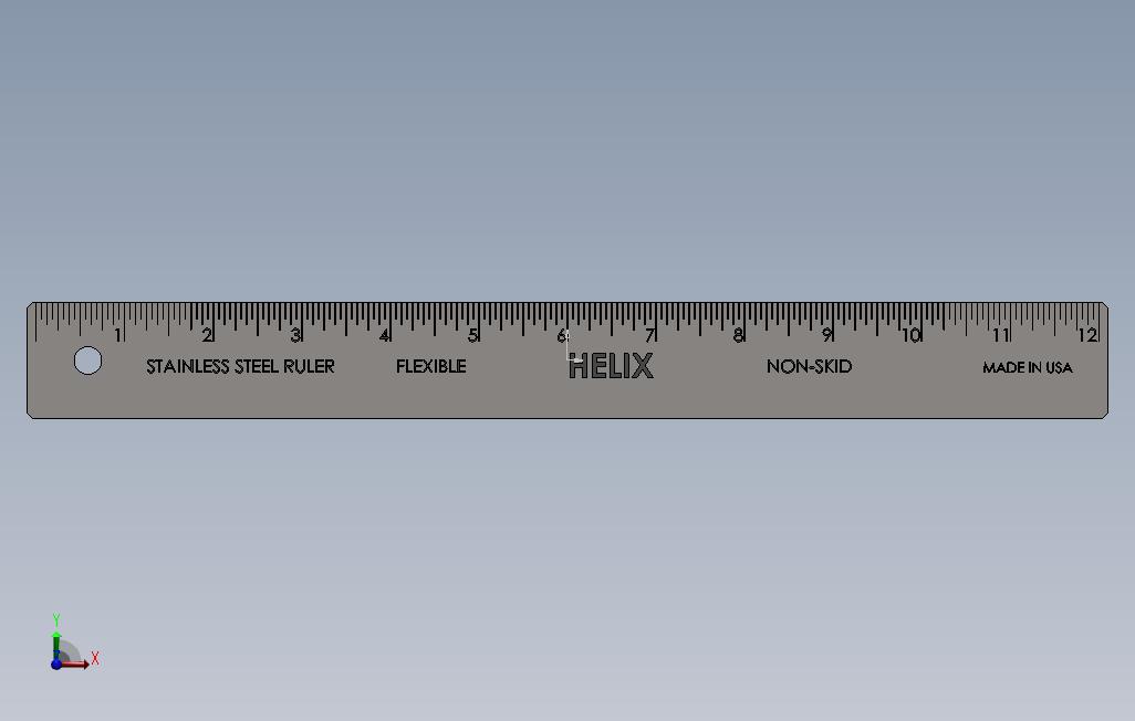 尺子solidworks 2010模型图纸免费下载 懒石网