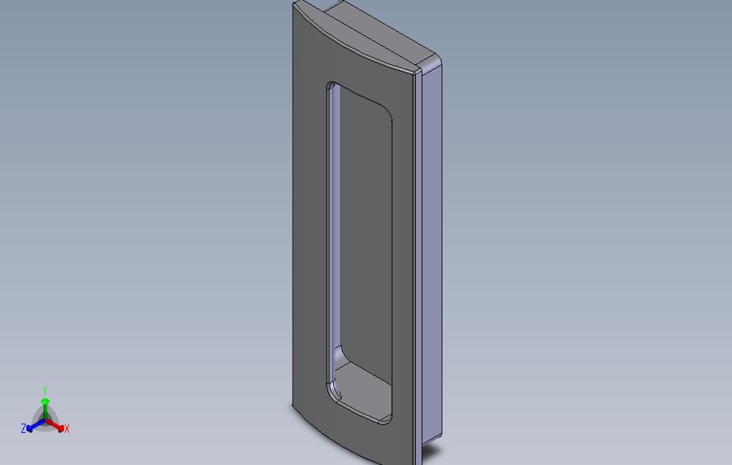 嵌入式拉手隐藏拉手solidworks 2012模型图纸免费下载 懒石网