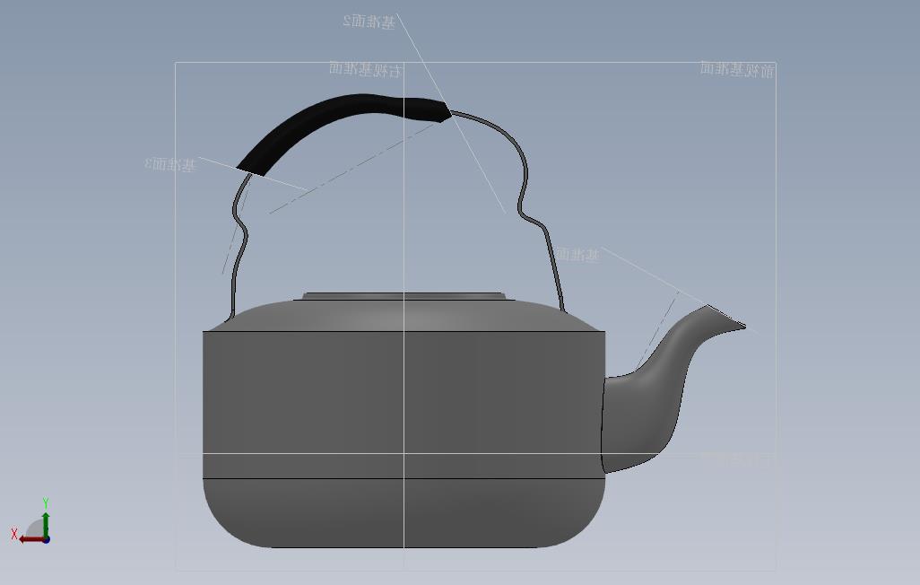 提手水壶solidworks 2008模型图纸免费下载 懒石网