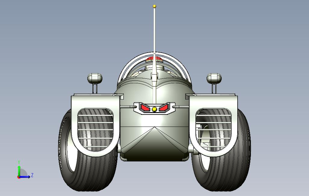 月球车solidworks 2011模型图纸免费下载 懒石网