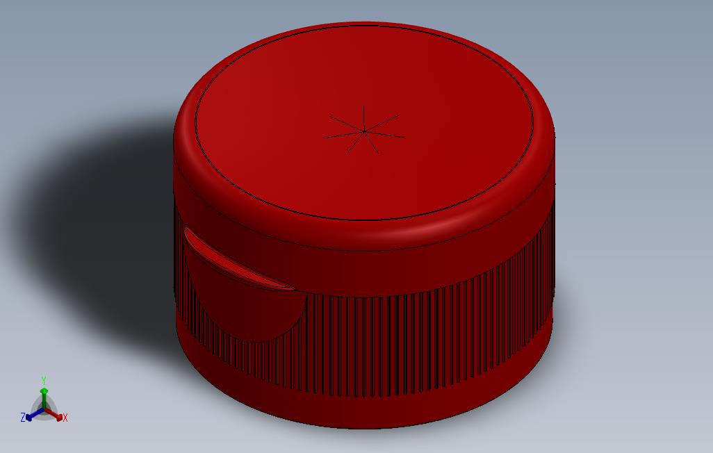 瓶盖_SOLIDWORKS 2012_模型图纸免费下载 – 懒石网