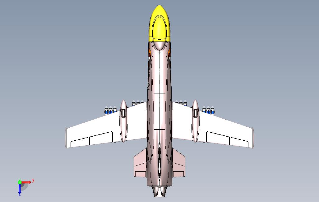 航空战斗飞行器3d模型下载solidworks 2011模型图纸免费下载 懒石网