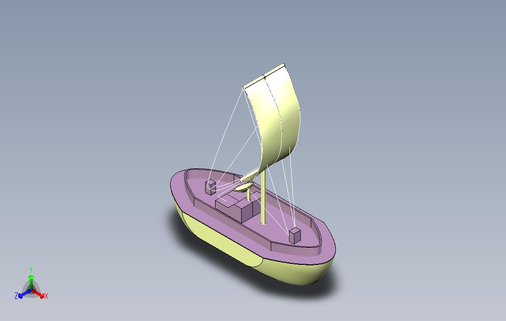 海洋船舶_交通运输_CATIA_模型下载 – 懒石网
