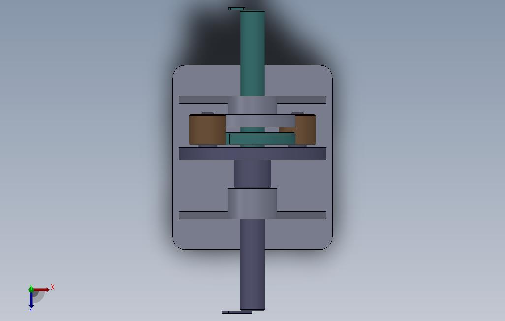 行星轮系机构 1solidworks 2012模型图纸免费下载 懒石网