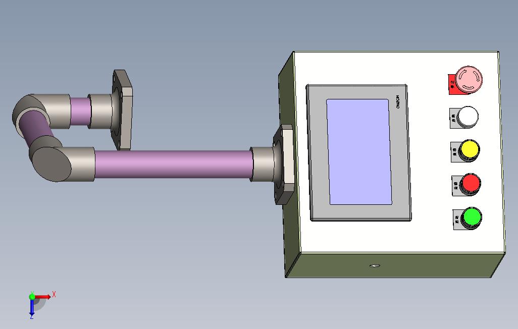 触摸屏箱子_SOLIDWORKS 2014_模型图纸免费下载 – 懒石网