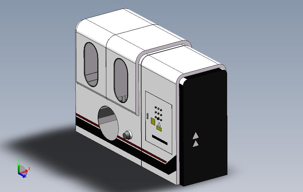 设备钣金外壳美观1_SOLIDWORKS 2012_模型图纸免费下载 – 懒石网