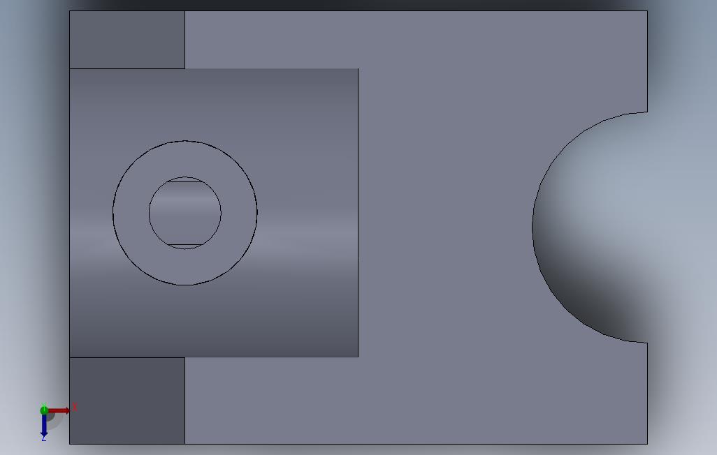 轴承座solidworks 2008模型图纸免费下载 懒石网