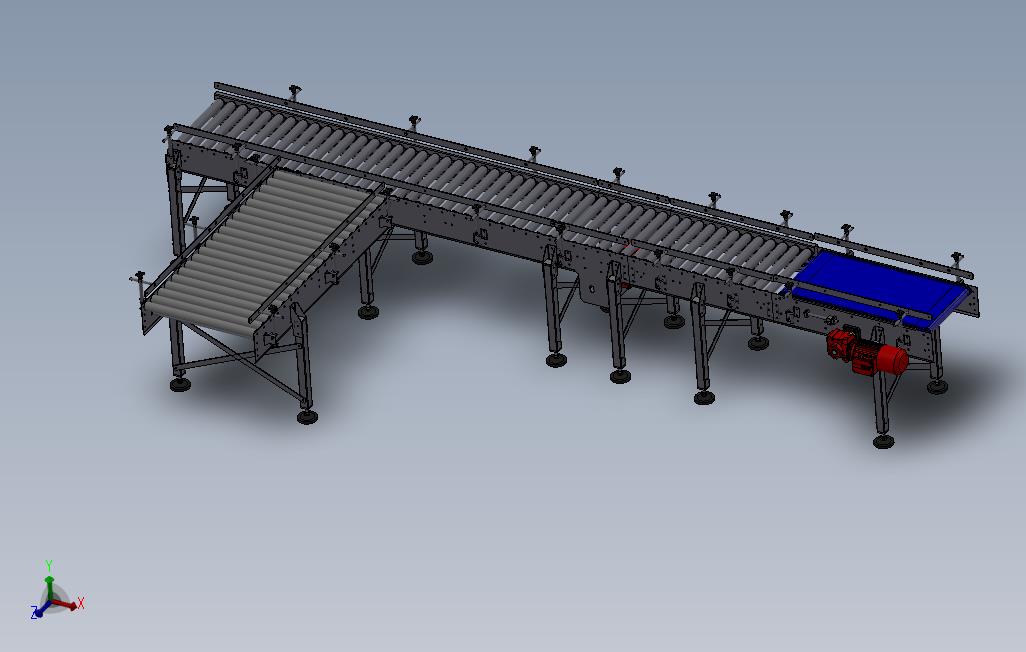 传送带solidworks免费图纸模型下载 懒石网