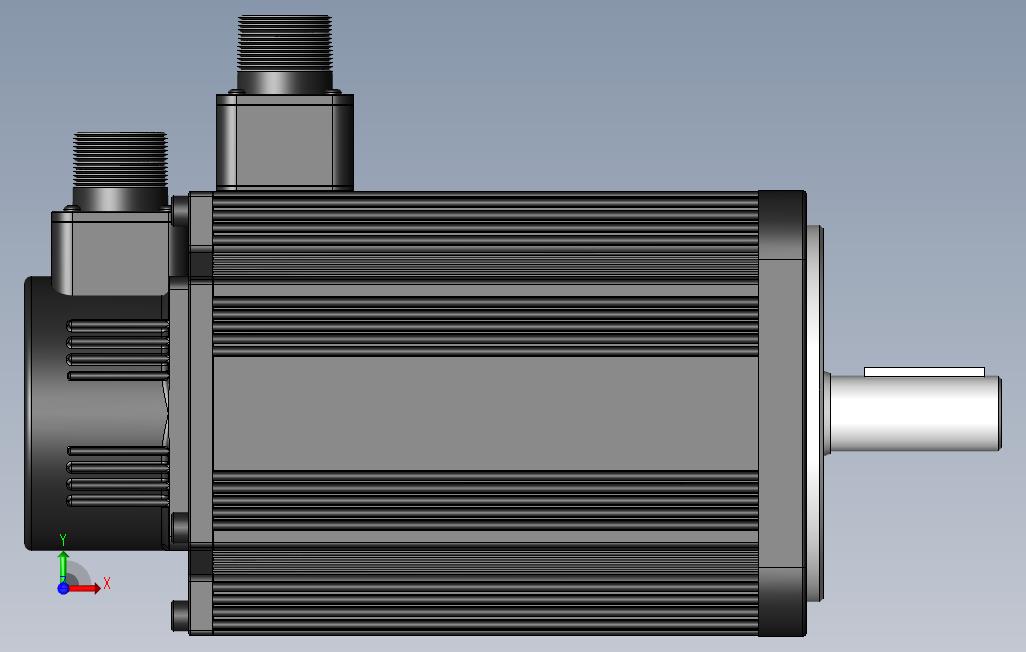 1伺服电机 Solidworks 2014 模型图纸免费下载 懒石网