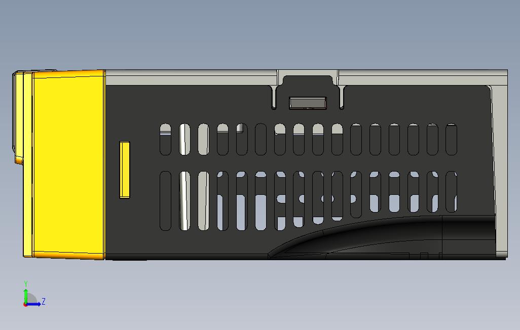 台达B2系列伺服驱动器3D模型（A2尺寸）_IGES_模型图纸免费下载 – 懒石网