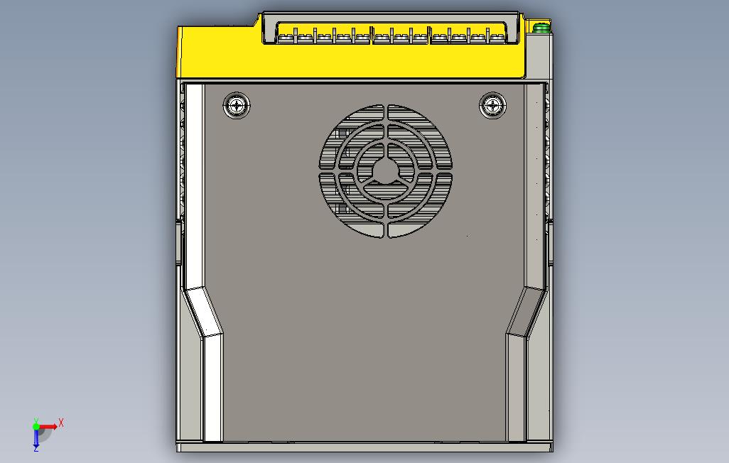 台达B2系列伺服驱动器3D模型（C2尺寸）_IGES_模型图纸免费下载 – 懒石网