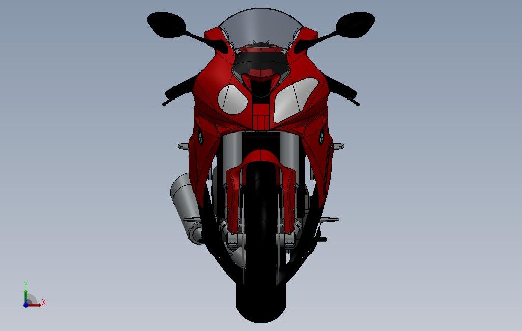宝马s1rr摩托车solidworks德国原版图纸）solidworks 2015模型图纸免费下载 懒石网