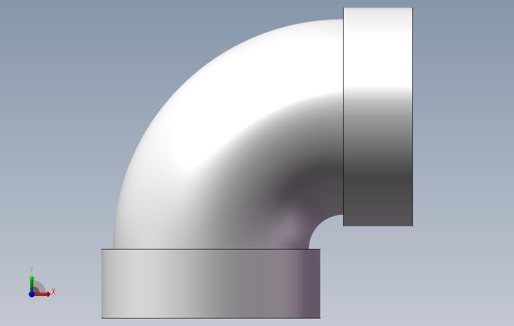 弯头solidworks 2016模型图纸免费下载 懒石网