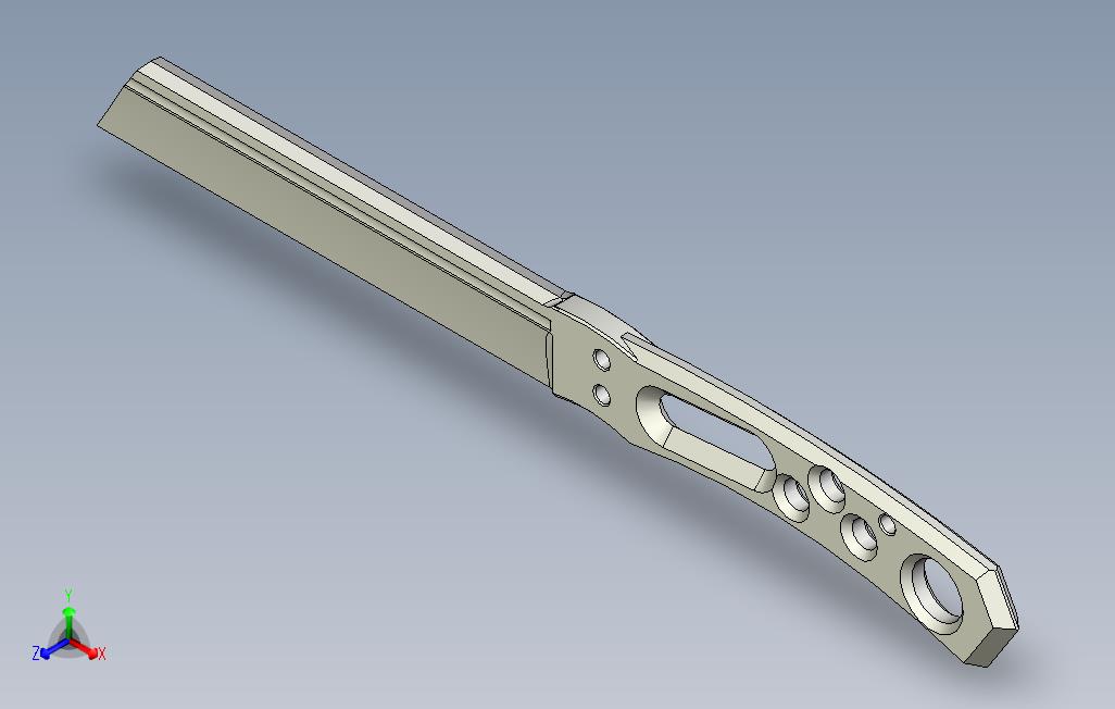 ACB-9原型机战斗刀_Inventor_模型图纸免费下载 – 懒石网