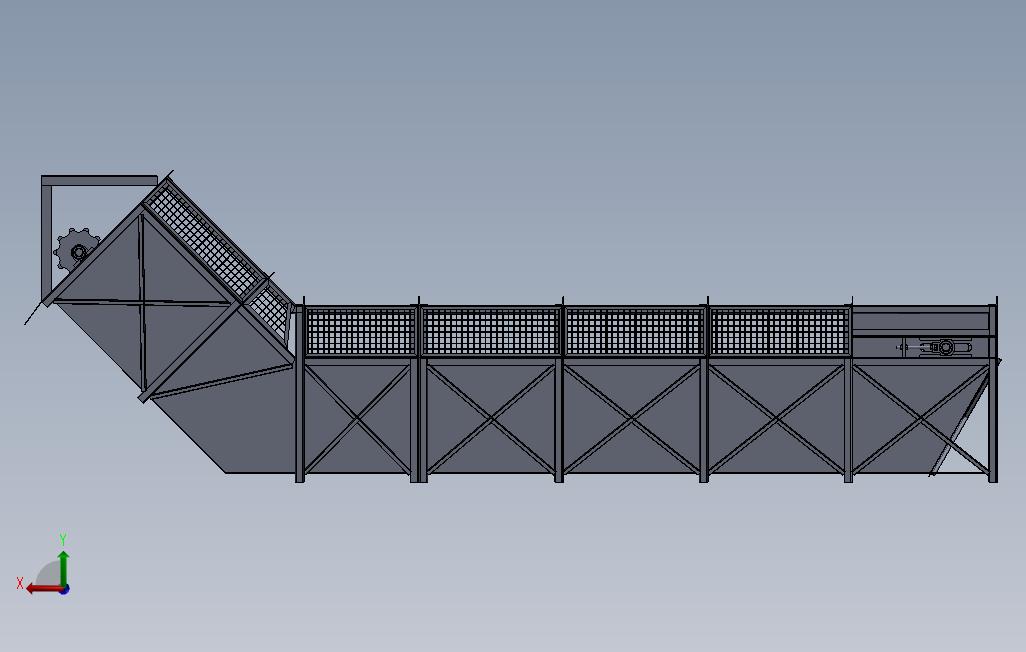 Efb洗涤输送机solidworks 2014模型图纸免费下载 懒石网