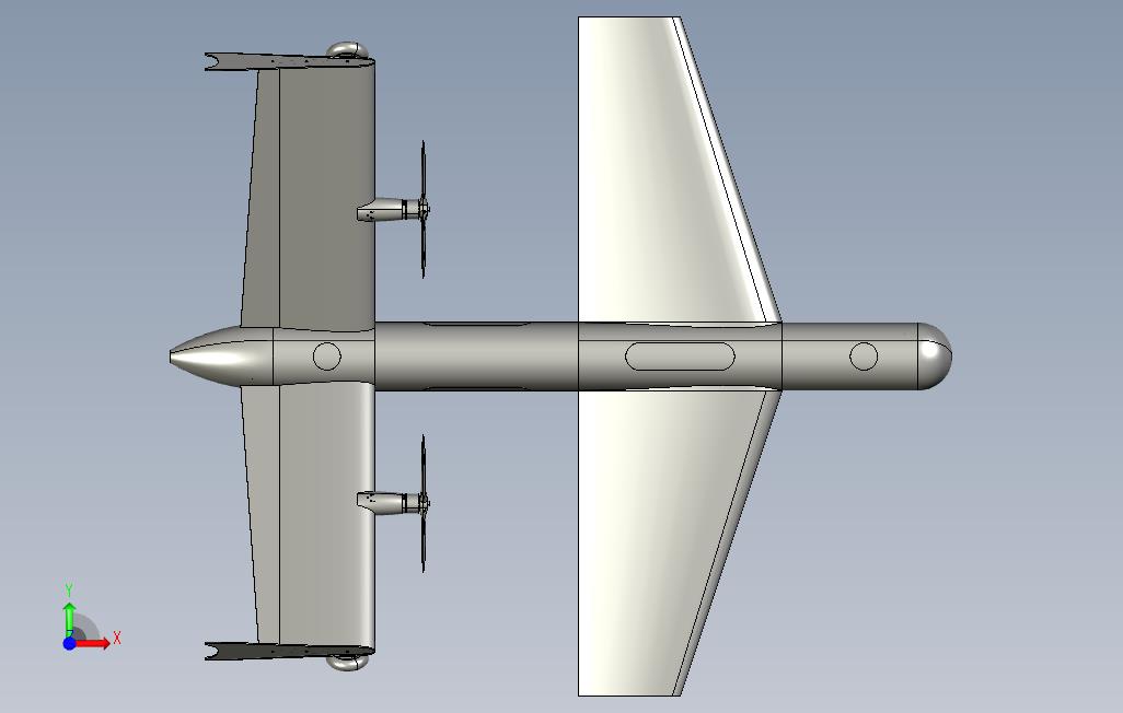 Uav_Vtol_X4_STEP_模型图纸免费下载 – 懒石网