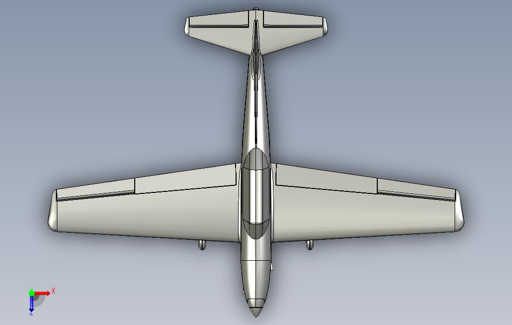 哈维兰DHC-1花栗鼠_STEP_模型图纸免费下载 – 懒石网