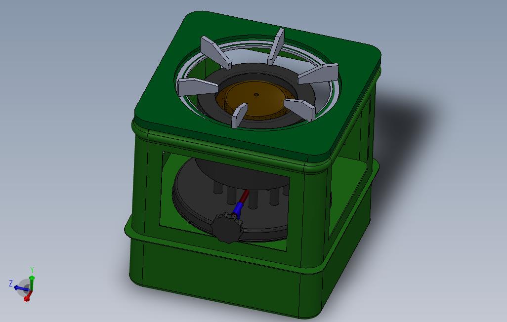 商品煤油炉solidworks 2016模型图纸免费下载 懒石网