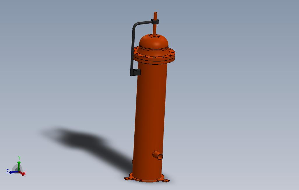 墨盒过滤器solidworks 2014模型图纸免费下载 懒石网