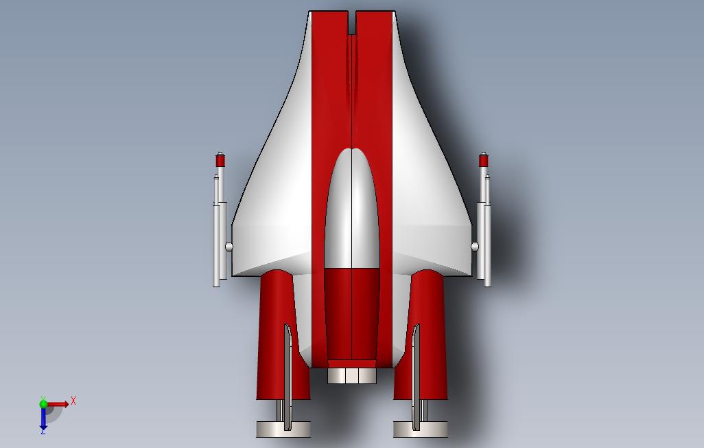 星球大战a翼星际战斗机solidworks 2015模型图纸免费下载 懒石网