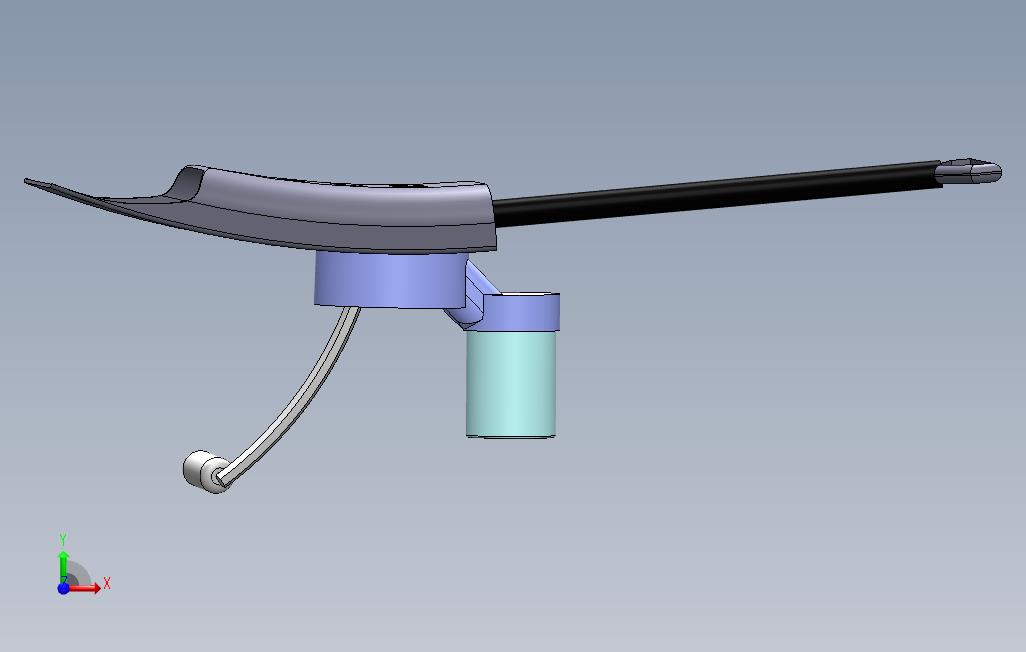 月球表土取样铲solidworks 2015模型图纸免费下载 懒石网