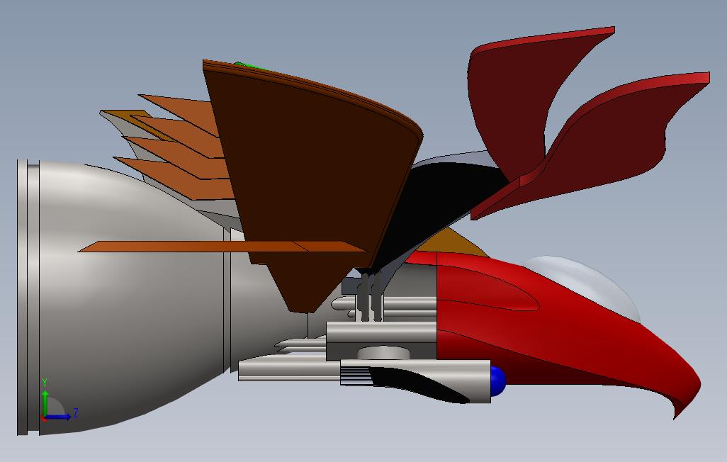 猎鹰solidworks 2016模型图纸免费下载 懒石网